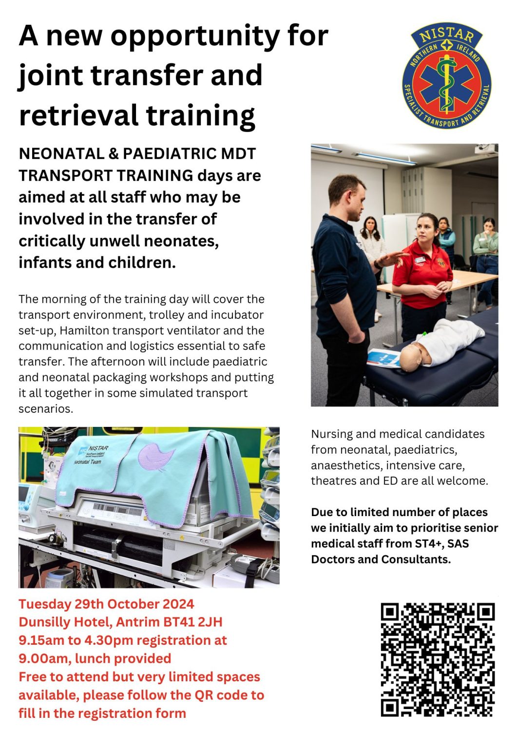 Multidisciplinary Transfer and Retrieval Training Neonatal and ...